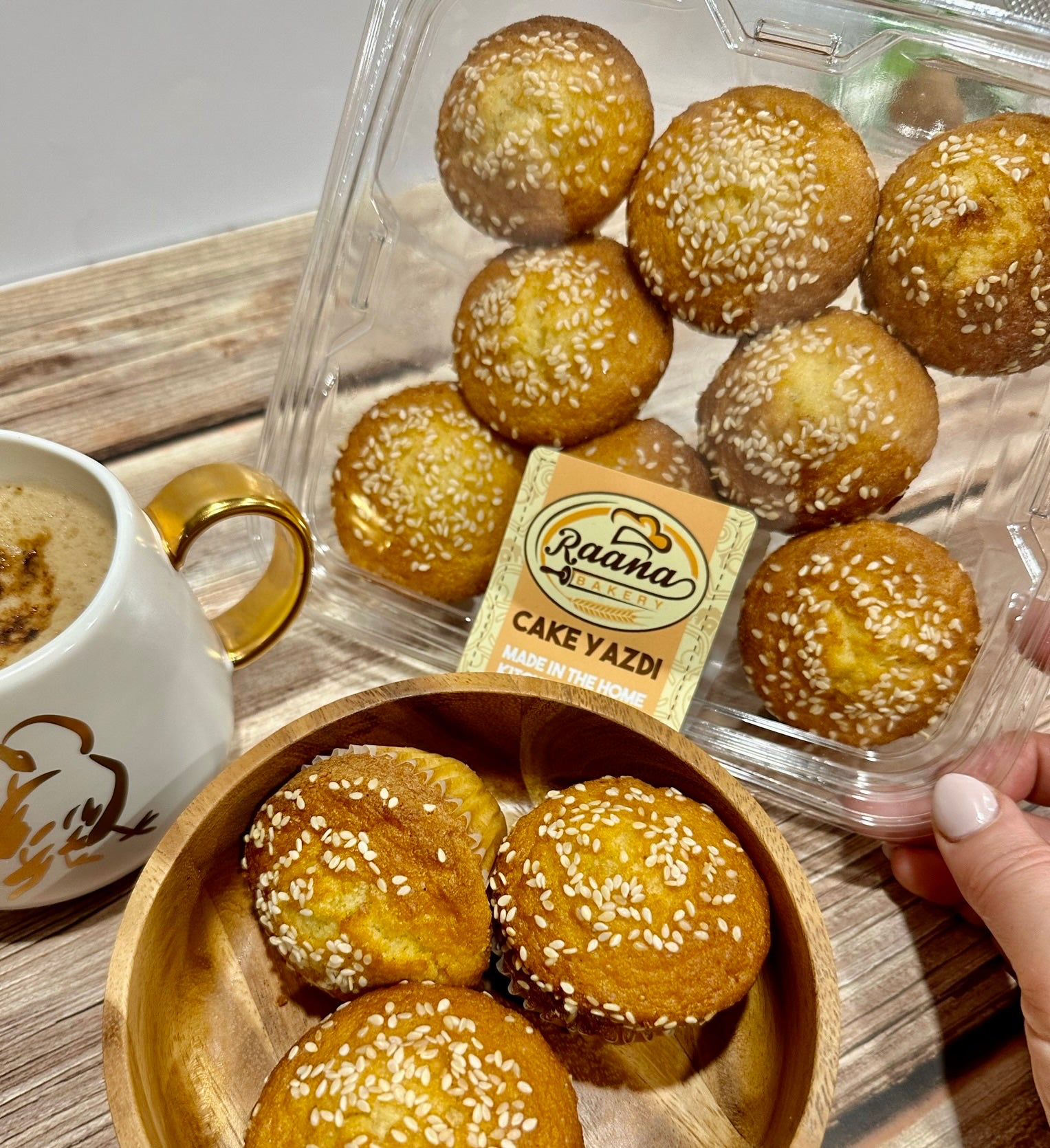 Cake Yazdi (Persian Cupcakes) – Raana Bakery